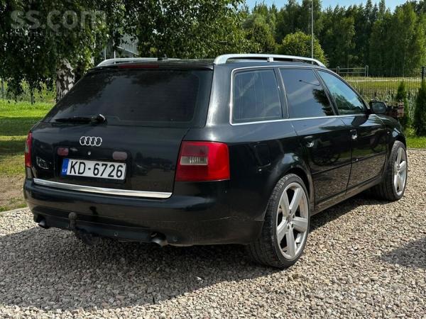 Melns Audi A6 2004 Jelgava, ar dzinēja tilpumu 2.50 L un nobraukumu 0 tūkst. km par 1490 €, foto 4 vietnē AUTOMOTO.COM.LV