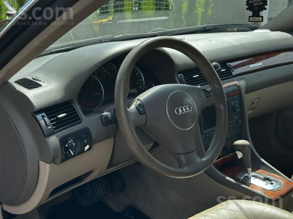 Melns Audi A6 2004 Jelgava, ar dzinēja tilpumu 2.50 L un nobraukumu 0 tūkst. km par 1490 €, foto 7 vietnē AUTOMOTO.COM.LV