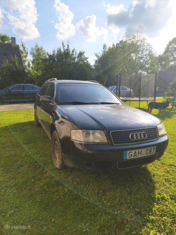 Melns Audi A6 2004 Kaišiadorys, ar dzinēja tilpumu 1.90 L un nobraukumu 473 tūkst. km par 600 €, foto 1 vietnē AUTOMOTO.COM.LV