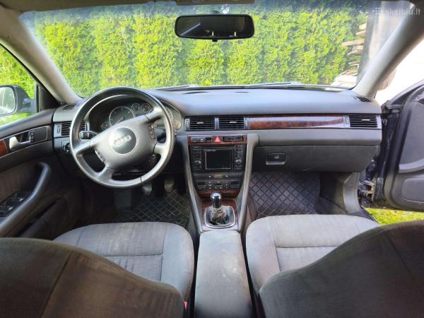 Melns Audi A6 2004 Kaišiadorys, ar dzinēja tilpumu 1.90 L un nobraukumu 473 tūkst. km par 600 €, foto 9 vietnē AUTOMOTO.COM.LV