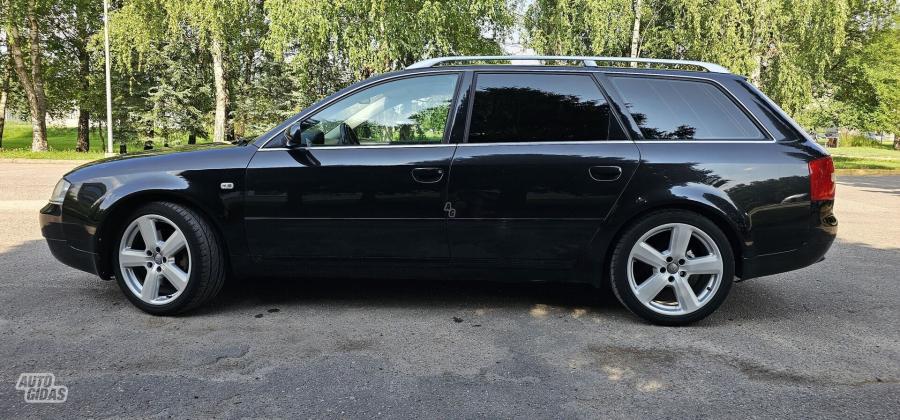 Black Audi A6 2004 in Kaisiadorys, with an engine capacity of 2.50 L and mileage of 352 thousand km for 2750 €, photo 3 on AUTOMOTO.COM.LV