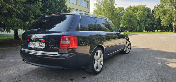 Melns Audi A6 2004 Kaišiadorys, ar dzinēja tilpumu 2.50 L un nobraukumu 352 tūkst. km par 2750 €, foto 5 vietnē AUTOMOTO.COM.LV