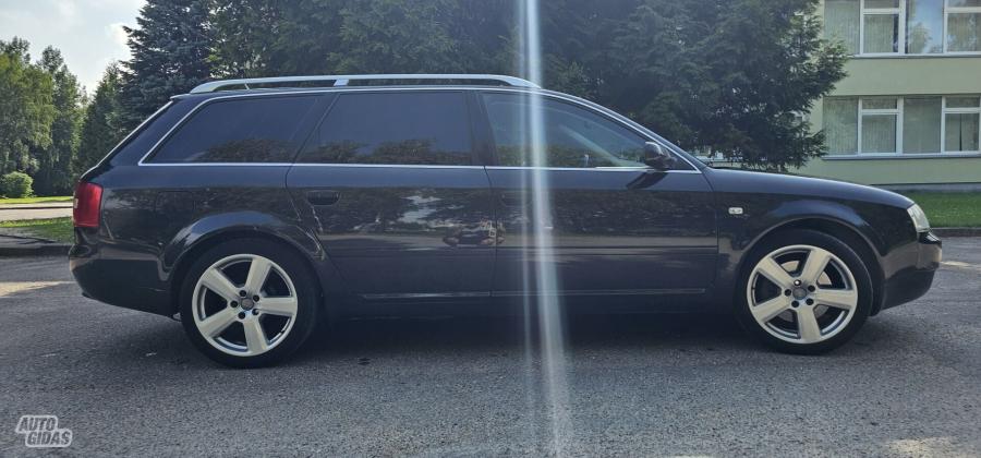 Black Audi A6 2004 in Kaisiadorys, with an engine capacity of 2.50 L and mileage of 352 thousand km for 2750 €, photo 8 on AUTOMOTO.COM.LV