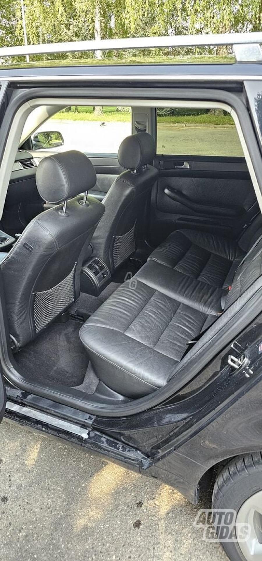 Black Audi A6 2004 in Kaisiadorys, with an engine capacity of 2.50 L and mileage of 352 thousand km for 2750 €, photo 15 on AUTOMOTO.COM.LV