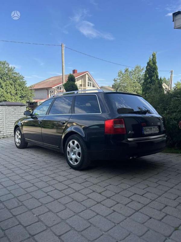 Black Audi A6 2004 in Vilnius, with an engine capacity of 1.90 L and mileage of 135 thousand km for 3990 €, photo 1 on AUTOMOTO.COM.LV