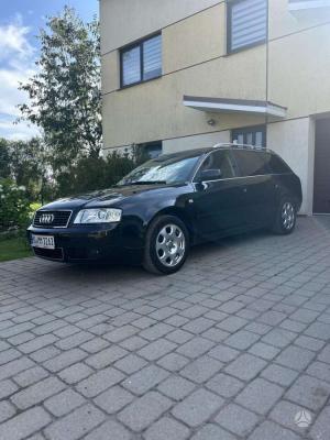 Black Audi A6 2004 in Vilnius, with an engine capacity of 1.90 L and mileage of 135 thousand km for 3990 €, photo 17 on AUTOMOTO.COM.LV