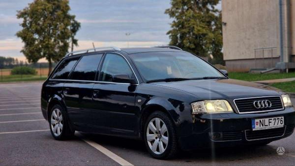 Melns Audi A6 2004 Šalčininkai, ar dzinēja tilpumu 2.50 L un nobraukumu 308 tūkst. km par 1500 €, foto 4 vietnē AUTOMOTO.COM.LV