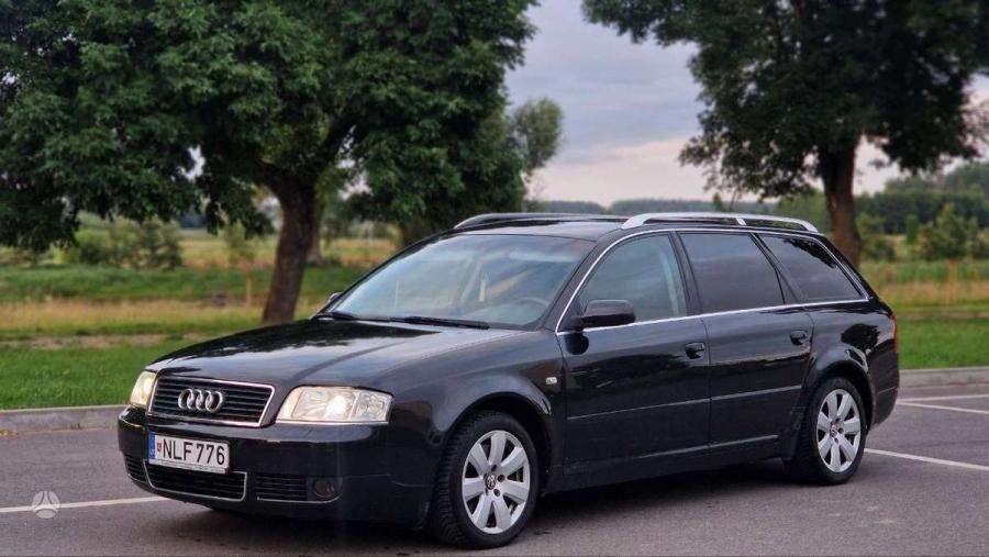 Черный Ауди А6 2004 в Шальчининкай, объемом двигателя 2.50 л и пробегом 308 тыс. км за 1500 €, фото 5 на AUTOMOTO.COM.LV