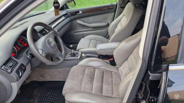 Melns Audi A6 2004 Šalčininkai, ar dzinēja tilpumu 2.50 L un nobraukumu 308 tūkst. km par 1500 €, foto 8 vietnē AUTOMOTO.COM.LV