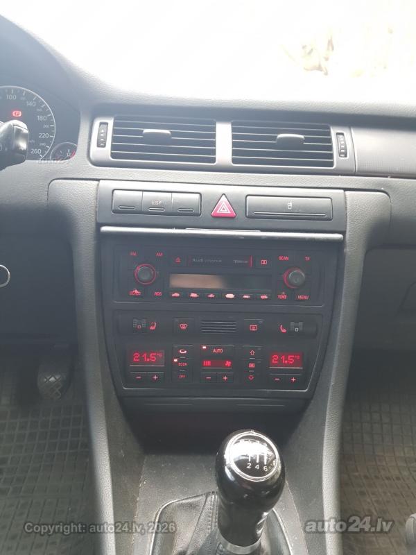 Audi A6 2004 Tallina vietnē Melns Audi A6 2004 Tallina, ar dzinēja tilpumu 1.90 L un nobraukumu 320 tūkst. km par 1499 €, foto 9 vietnē AUTOMOTO.COM.LV