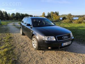 Melns Audi A6 2004 Rēzekne, ar dzinēja tilpumu 1.90 L un nobraukumu 510 tūkst. km par 1750 €, foto  vietnē AUTOMOTO.COM.LV
