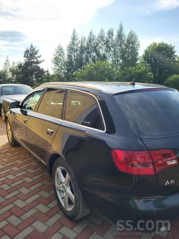 Black Audi A6 2005 in Liepaja, with an engine capacity of 3.00 L and mileage of 265 thousand km for 3300 €, photo 2 on AUTOMOTO.COM.LV