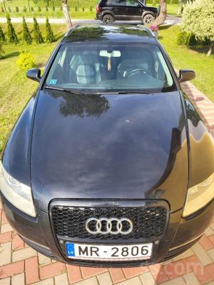 Black Audi A6 2005 in Liepaja, with an engine capacity of 3.00 L and mileage of 265 thousand km for 3300 €, photo 4 on AUTOMOTO.COM.LV
