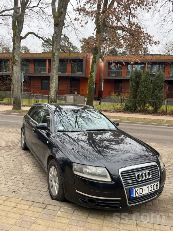 Melns Audi A6 2005 Saldus, ar dzinēja tilpumu 3.00 L un nobraukumu 318 tūkst. km par 1750 €, foto 1 vietnē AUTOMOTO.COM.LV