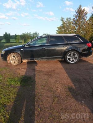 Melns Audi A6 2005 Balvi, ar dzinēja tilpumu 2.40 L un nobraukumu 295 tūkst. km par 400 €, foto 1 vietnē AUTOMOTO.COM.LV