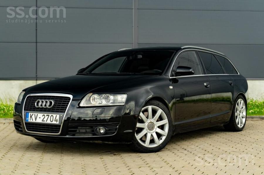 Melns Audi A6 2005 Rīga, ar dzinēja tilpumu 3.00 L un nobraukumu 383 tūkst. km par 4990 €, foto 1 vietnē AUTOMOTO.COM.LV