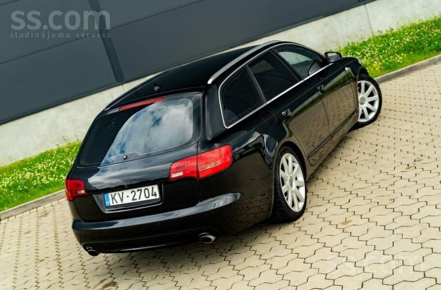 Melns Audi A6 2005 Rīga, ar dzinēja tilpumu 3.00 L un nobraukumu 383 tūkst. km par 4990 €, foto 8 vietnē AUTOMOTO.COM.LV