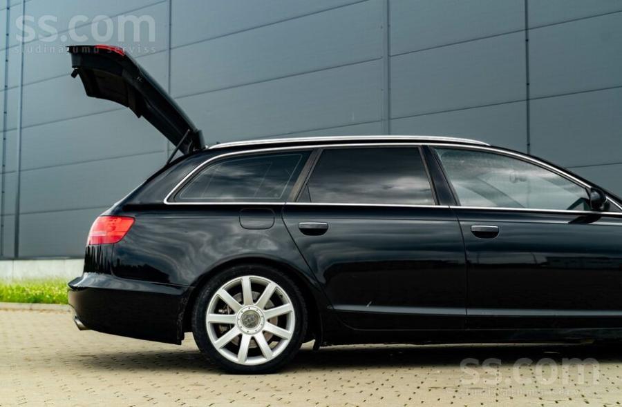 Melns Audi A6 2005 Rīga, ar dzinēja tilpumu 3.00 L un nobraukumu 383 tūkst. km par 4990 €, foto 9 vietnē AUTOMOTO.COM.LV