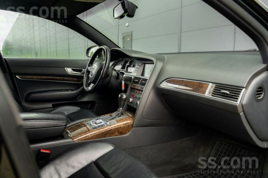 Melns Audi A6 2005 Rīga, ar dzinēja tilpumu 3.00 L un nobraukumu 383 tūkst. km par 4990 €, foto 13 vietnē AUTOMOTO.COM.LV
