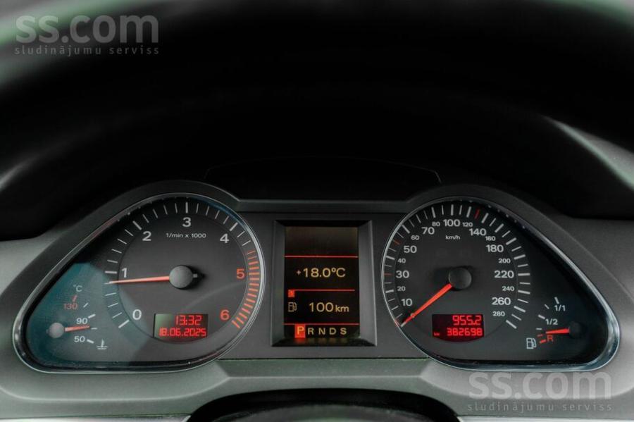 Melns Audi A6 2005 Rīga, ar dzinēja tilpumu 3.00 L un nobraukumu 383 tūkst. km par 4990 €, foto 27 vietnē AUTOMOTO.COM.LV