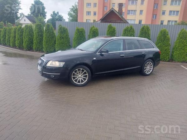 Melns Audi A6 2005 Ludza, ar dzinēja tilpumu 2.70 L un nobraukumu 401 tūkst. km par 123 €, foto 1 vietnē AUTOMOTO.COM.LV