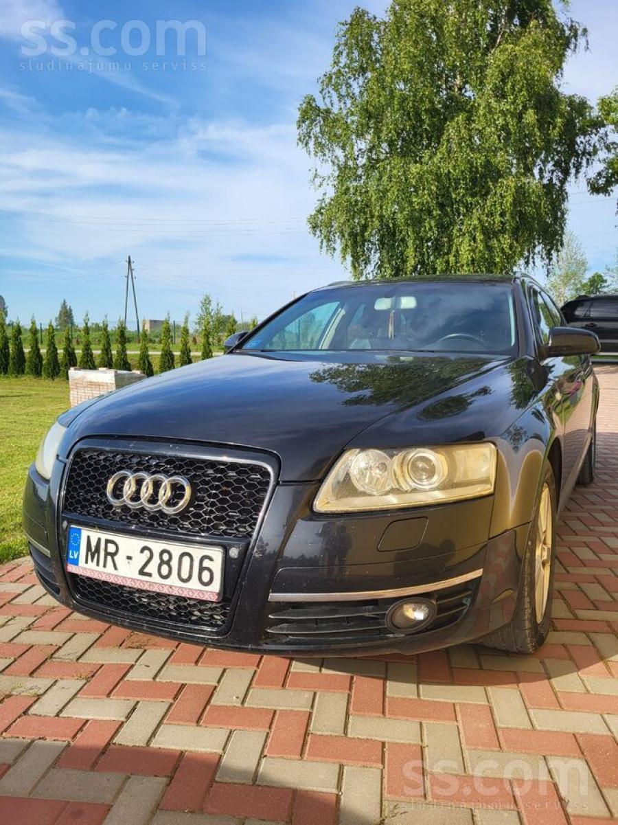 Melns Audi A6 2005 Liepāja, ar dzinēja tilpumu 3.00 L un nobraukumu 265 tūkst. km par 2200 €, foto 1 vietnē AUTOMOTO.COM.LV