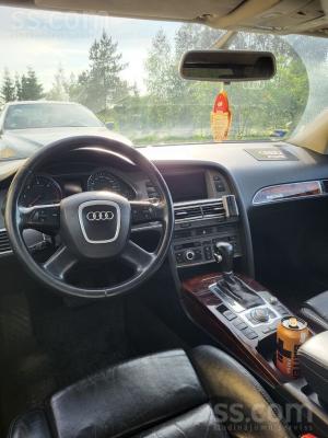 Melns Audi A6 2005 Liepāja, ar dzinēja tilpumu 3.00 L un nobraukumu 265 tūkst. km par 2200 €, foto 4 vietnē AUTOMOTO.COM.LV