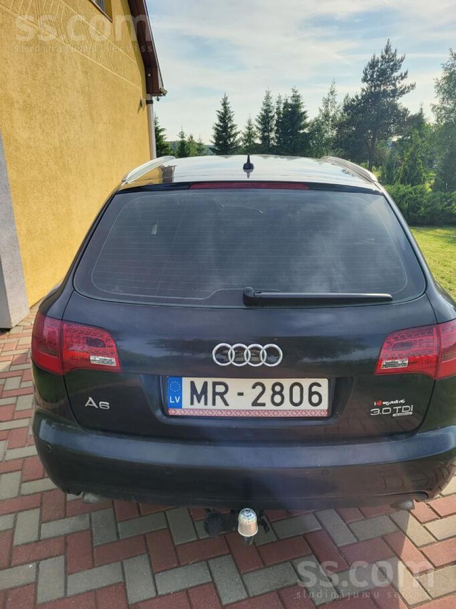 Melns Audi A6 2005 Liepāja, ar dzinēja tilpumu 3.00 L un nobraukumu 265 tūkst. km par 2200 €, foto 6 vietnē AUTOMOTO.COM.LV