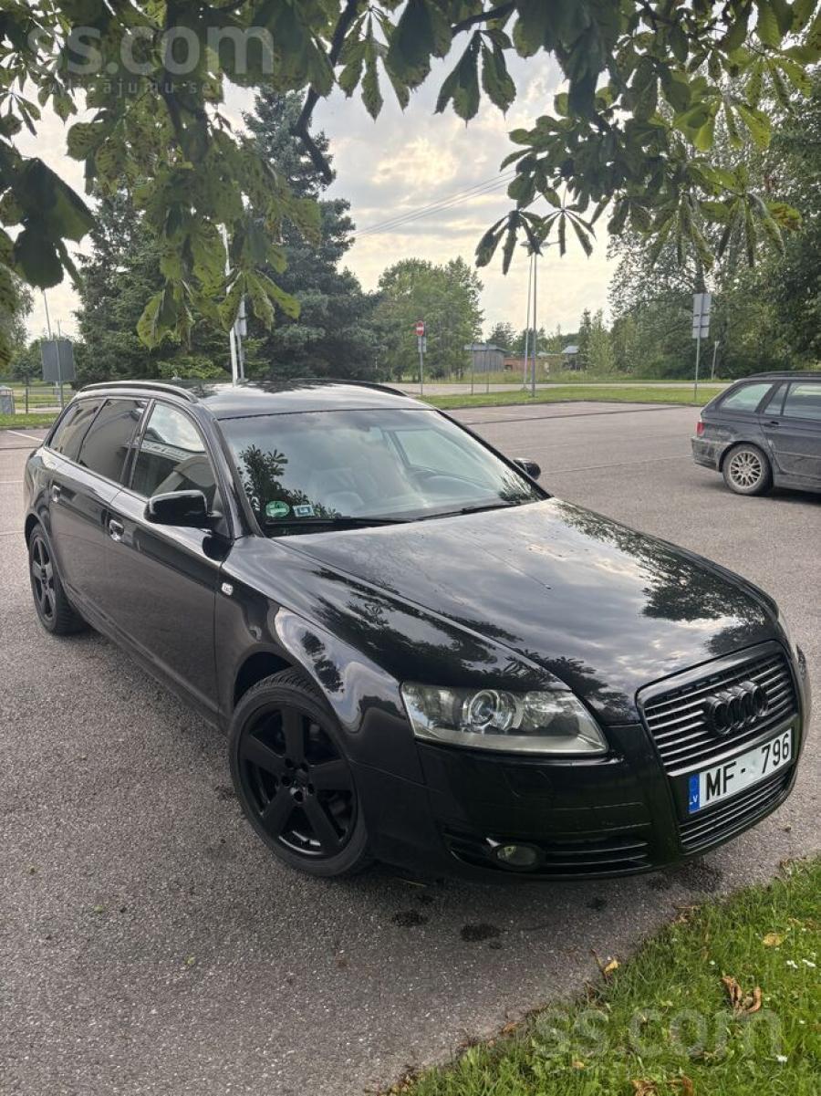 Melns Audi A6 2005 Rīga, ar dzinēja tilpumu 2.70 L un nobraukumu 357 tūkst. km par 2650 €, foto 1 vietnē AUTOMOTO.COM.LV
