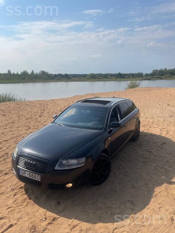 Melns Audi A6 2005 Rīga, ar dzinēja tilpumu 2.00 L un nobraukumu 393 tūkst. km par 2900 €, foto 2 vietnē AUTOMOTO.COM.LV