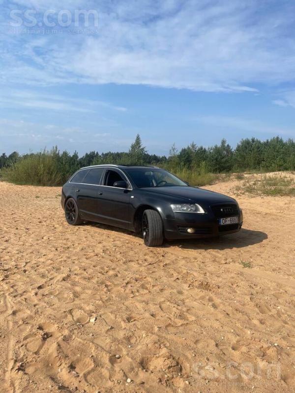 Melns Audi A6 2005 Rīga, ar dzinēja tilpumu 2.00 L un nobraukumu 393 tūkst. km par 2900 €, foto 3 vietnē AUTOMOTO.COM.LV