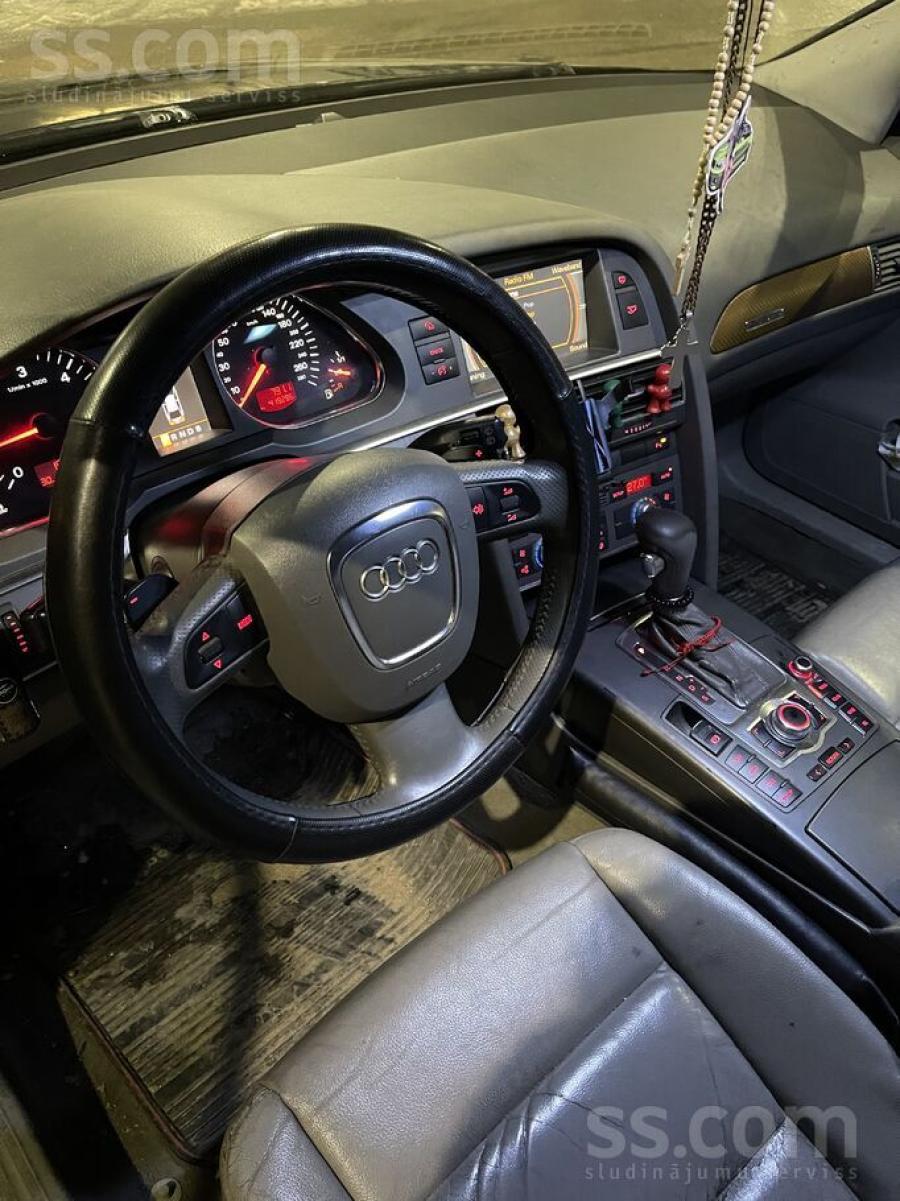 Melns Audi A6 2005 Preiļi, ar dzinēja tilpumu 3.00 L un nobraukumu 419 tūkst. km par 3050 €, foto 6 vietnē AUTOMOTO.COM.LV