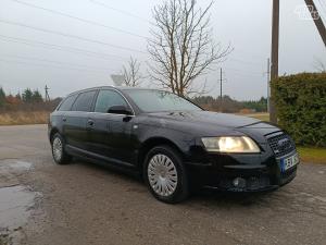 Melns Audi A6 2005 Mažeikiai, ar dzinēja tilpumu 2.40 L un nobraukumu 381 tūkst. km par 2200 €, foto  vietnē AUTOMOTO.COM.LV
