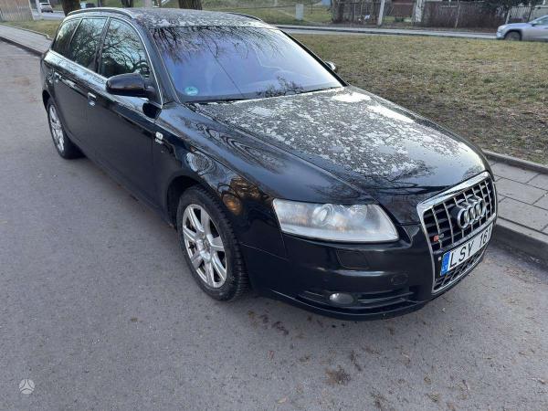 Melns Audi A6 2005 Viļņa, ar dzinēja tilpumu 2.97 L un nobraukumu 374 tūkst. km par 3500 €, foto 2 vietnē AUTOMOTO.COM.LV
