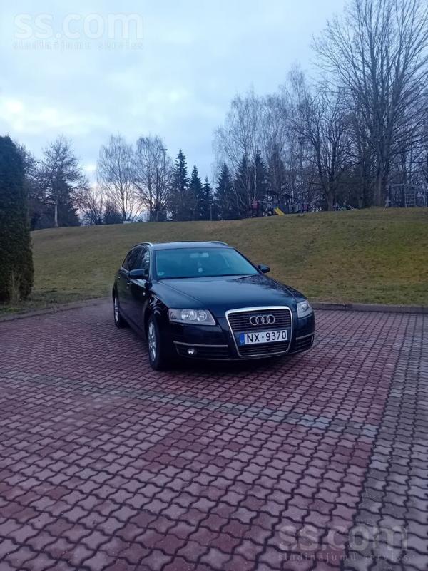 Melns Audi A6 2005 Madona, ar dzinēja tilpumu 2.00 L un nobraukumu 301 tūkst. km par 3800 €, foto 1 vietnē AUTOMOTO.COM.LV