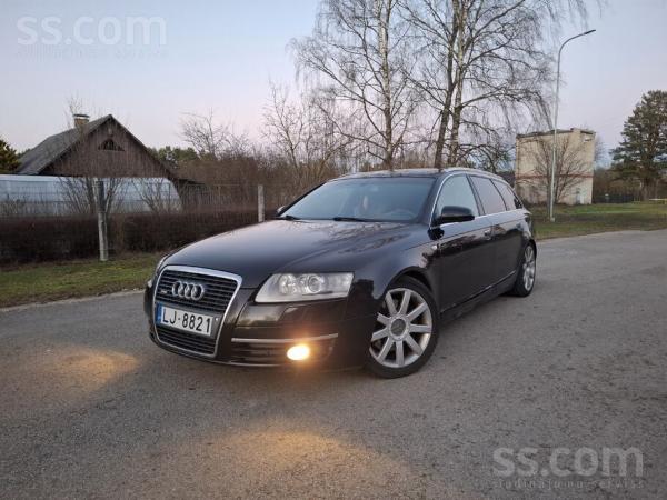 Melns Audi A6 2005 Rīga, ar dzinēja tilpumu 3.00 L un nobraukumu 357 tūkst. km par 2270 €, foto 1 vietnē AUTOMOTO.COM.LV