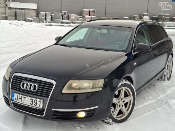 Black Audi A6 2005 in Silute, with an engine capacity of 2.70 L and mileage of 400 thousand km for 1650 €, photo 1 on AUTOMOTO.COM.LV
