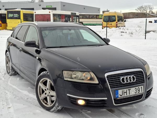 Black Audi A6 2005 in Silute, with an engine capacity of 2.70 L and mileage of 400 thousand km for 1650 €, photo 2 on AUTOMOTO.COM.LV