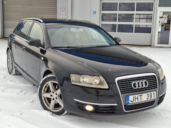Black Audi A6 2005 in Silute, with an engine capacity of 2.70 L and mileage of 400 thousand km for 1650 €, photo 6 on AUTOMOTO.COM.LV