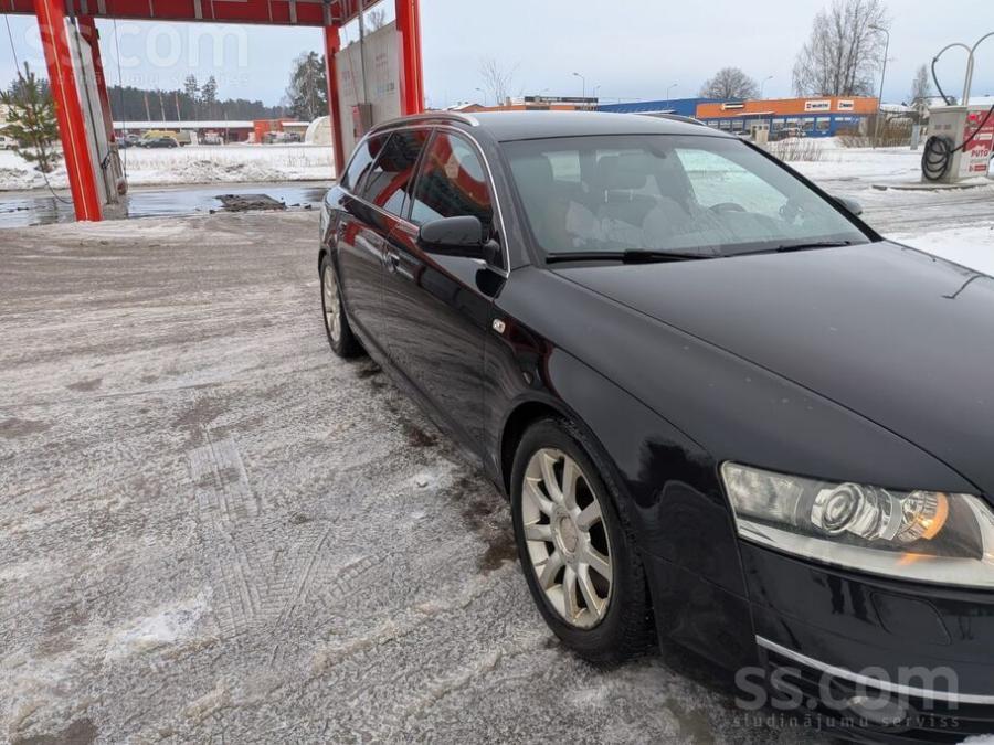 Melns Audi A6 2005 Valmiera, ar dzinēja tilpumu 2.70 L un nobraukumu 363 tūkst. km par 3800 €, foto 1 vietnē AUTOMOTO.COM.LV