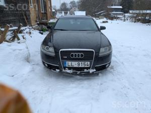 Melns Audi A6 2005 Valmiera, ar dzinēja tilpumu 2.70 L un nobraukumu 363 tūkst. km par 3800 €, foto 4 vietnē AUTOMOTO.COM.LV