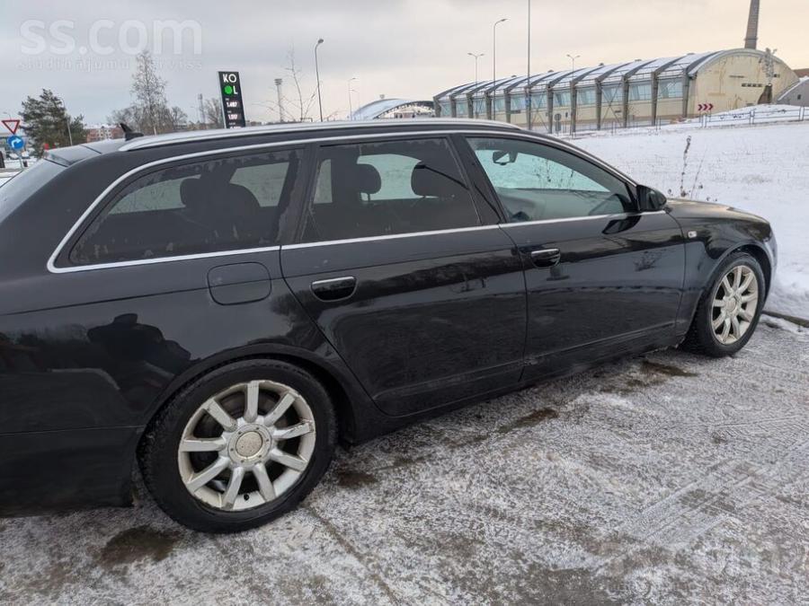 Melns Audi A6 2005 Valmiera, ar dzinēja tilpumu 2.70 L un nobraukumu 363 tūkst. km par 3800 €, foto 5 vietnē AUTOMOTO.COM.LV