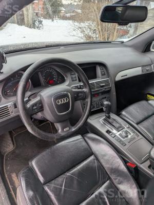 Melns Audi A6 2005 Valmiera, ar dzinēja tilpumu 2.70 L un nobraukumu 363 tūkst. km par 3800 €, foto 7 vietnē AUTOMOTO.COM.LV