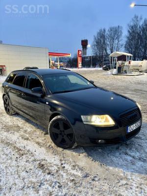 Black Audi A6 2005 in Riga, with an engine capacity of 2.70 L and mileage of 362 thousand km for 3150 €, photo  on AUTOMOTO.COM.LV