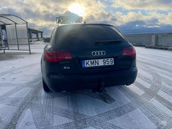 Black Audi A6 2005 in Vilnius, with an engine capacity of 2.70 L and mileage of 340 thousand km for 2200 €, photo 10 on AUTOMOTO.COM.LV
