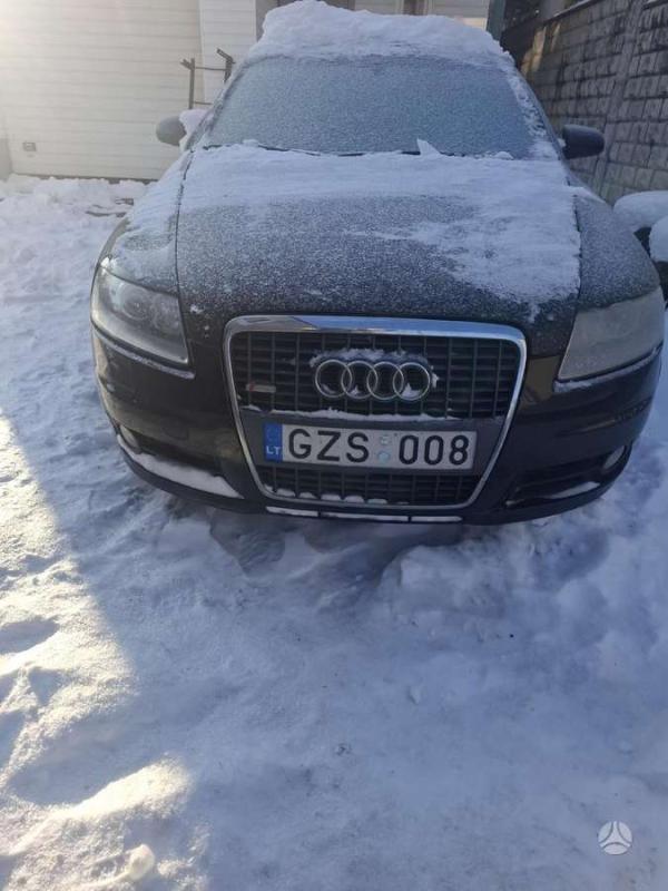 Melns Audi A6 2005 Kaišiadorys, ar dzinēja tilpumu 2.70 L un nobraukumu 300 tūkst. km par 2500 €, foto 1 vietnē AUTOMOTO.COM.LV