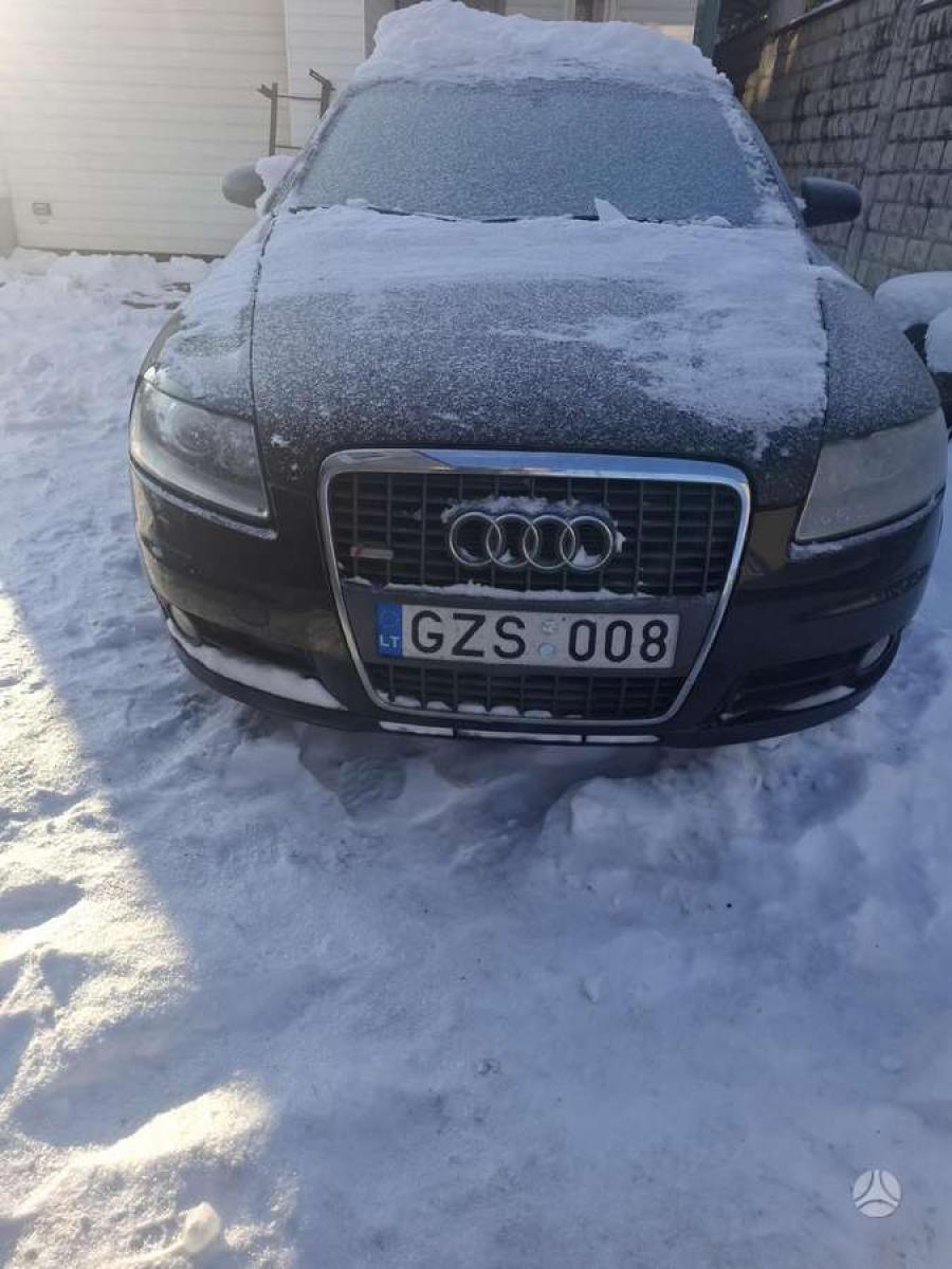 Melns Audi A6 2005 Kaišiadorys, ar dzinēja tilpumu 2.70 L un nobraukumu 300 tūkst. km par 2500 €, foto 1 vietnē AUTOMOTO.COM.LV