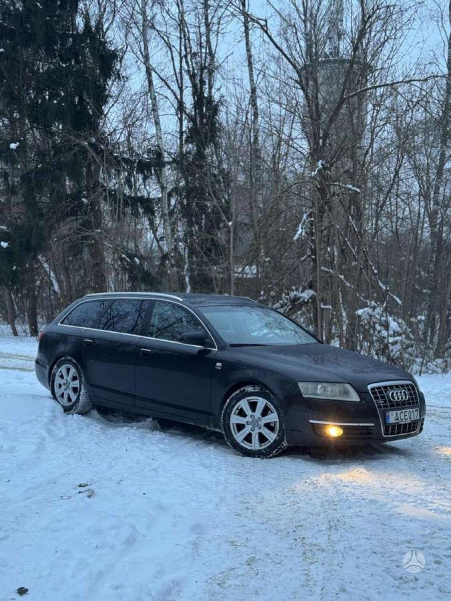 Black Audi A6 2005 in Vilnius, with an engine capacity of 2.00 L and mileage of 380 thousand km for 3150 €, photo 2 on AUTOMOTO.COM.LV