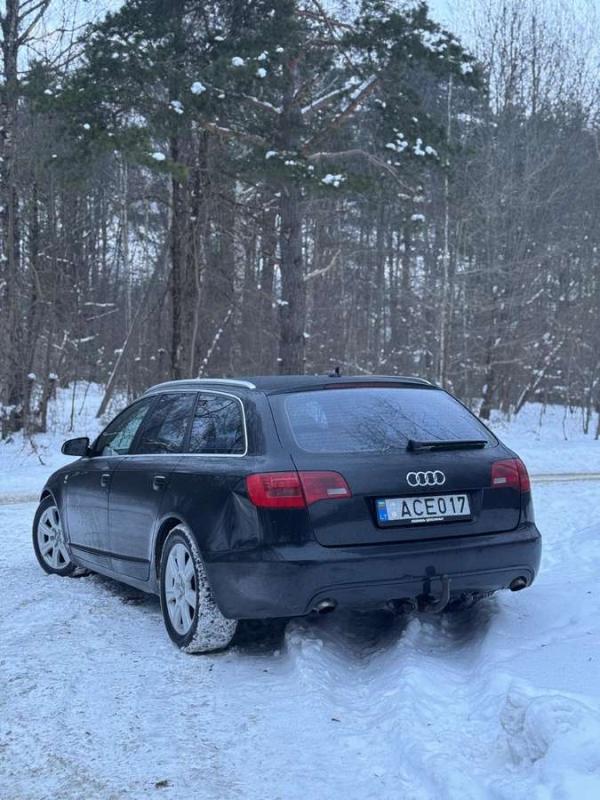 Melns Audi A6 2005 Viļņa, ar dzinēja tilpumu 2.00 L un nobraukumu 380 tūkst. km par 3150 €, foto 4 vietnē AUTOMOTO.COM.LV