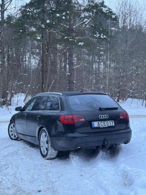 Black Audi A6 2005 in Vilnius, with an engine capacity of 2.00 L and mileage of 380 thousand km for 3150 €, photo 4 on AUTOMOTO.COM.LV